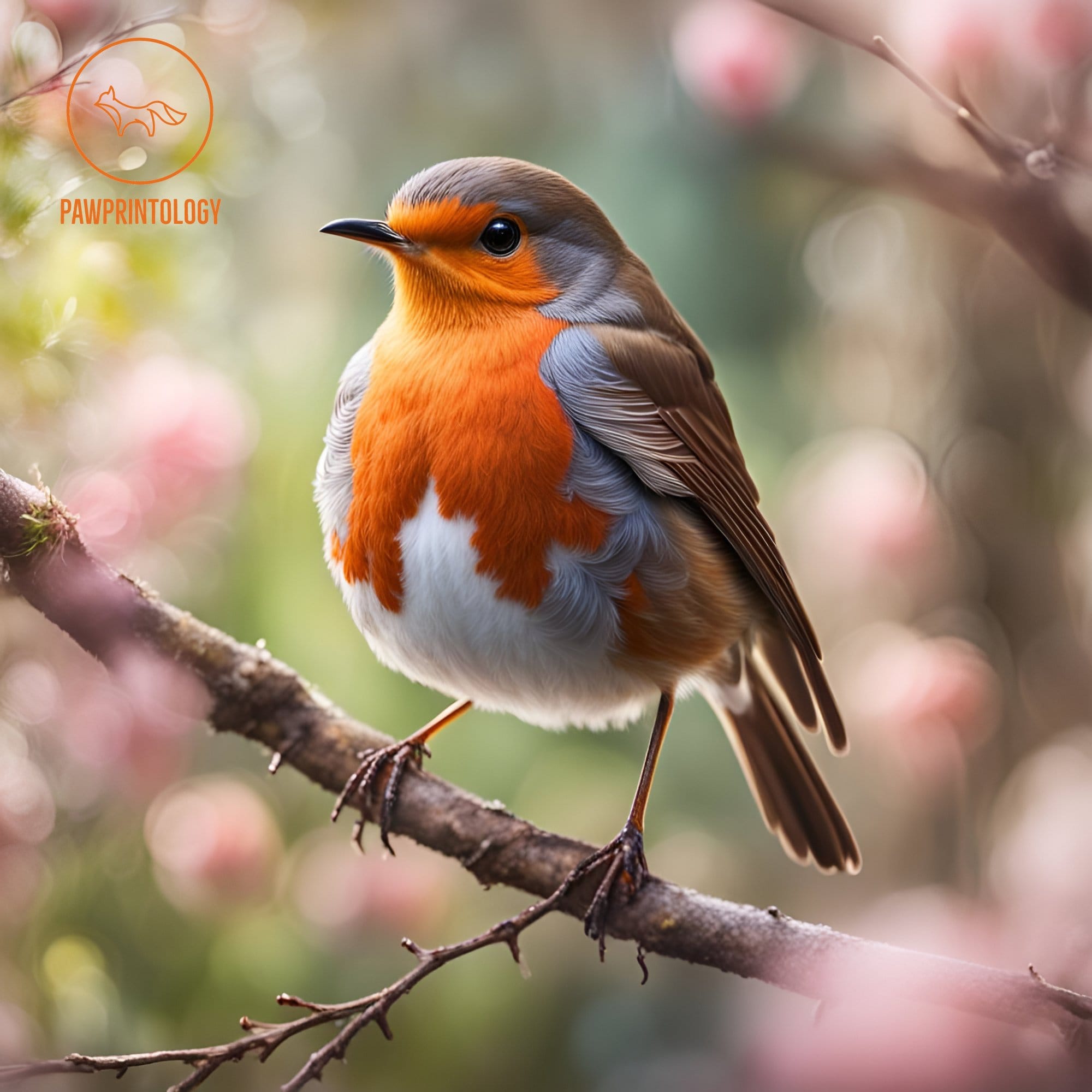 Bird Wall Art Spring Collection: Robin. Printable Poster, Digital Print ...