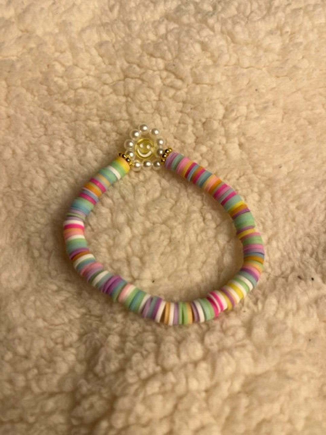 Cute Yellow Smiley Face Bracelet!!! - Etsy