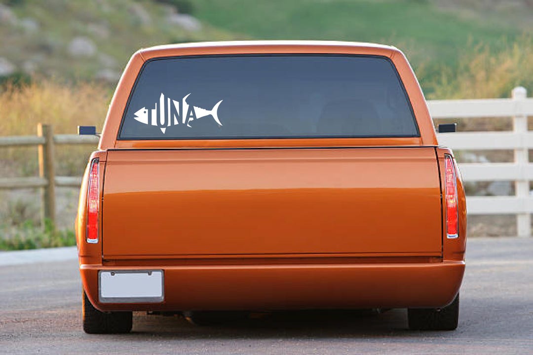 BIG TUNA Decal, Decals, High Quality Premium Vinyl! Vinyl Decal ...