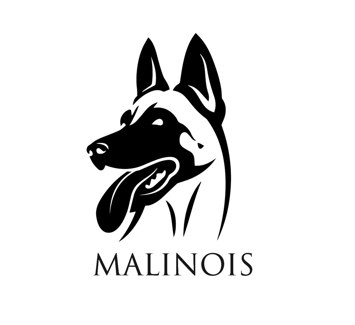 Belgian Malinois DOG, Decals, High Quality Premium Vinyl! Vinyl Decal ...