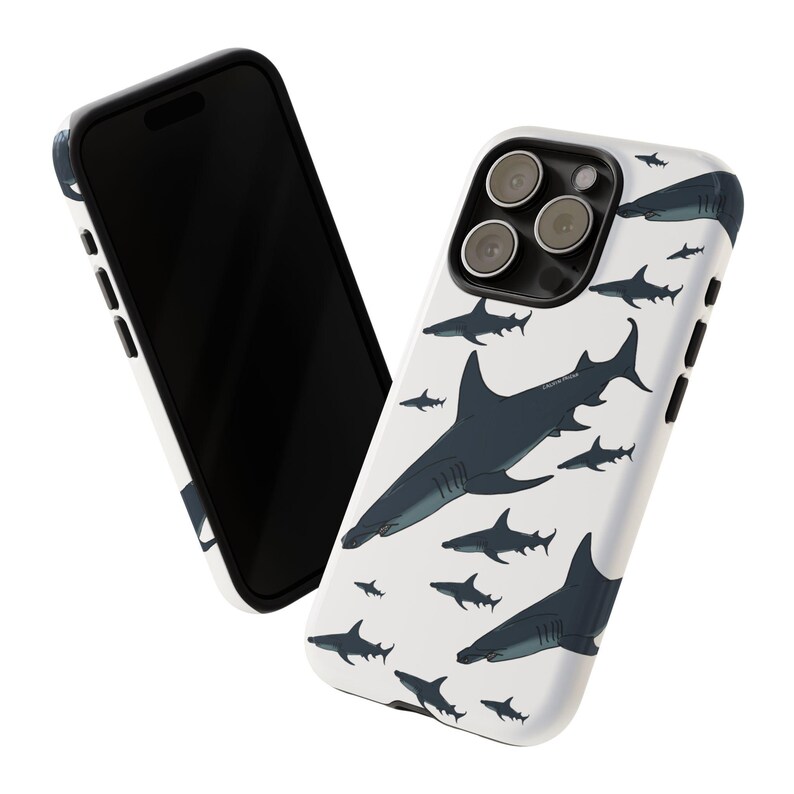 Shark Phone Case, Hammerhead Shark Phone Case, iPhone Case, Galaxy Case ...