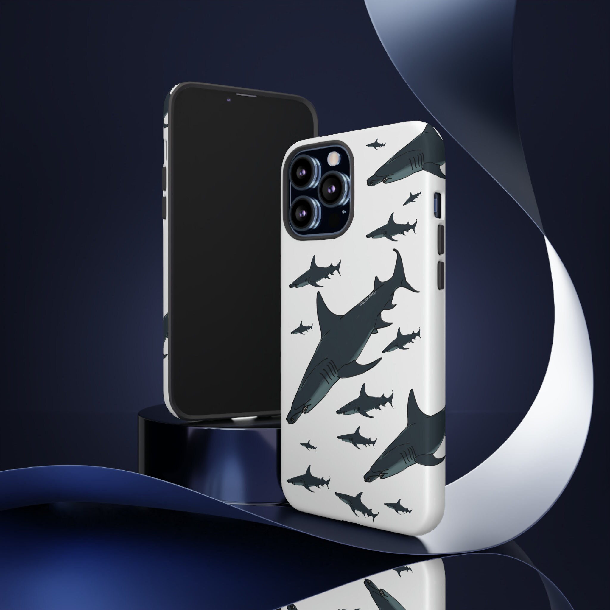 Shark Phone Case, Hammerhead Shark Phone Case, iPhone Case, Galaxy Case ...