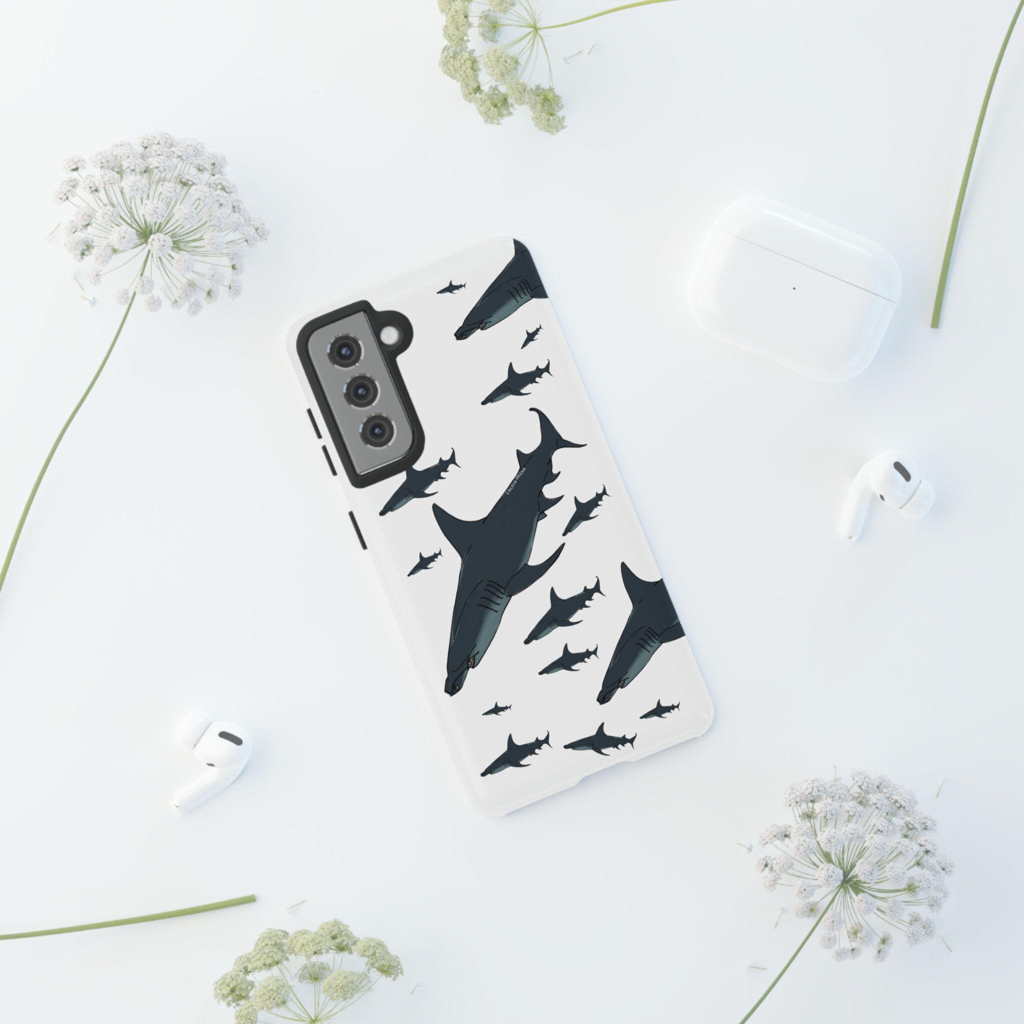 Shark Phone Case, Hammerhead Shark Phone Case, iPhone Case, Galaxy Case ...