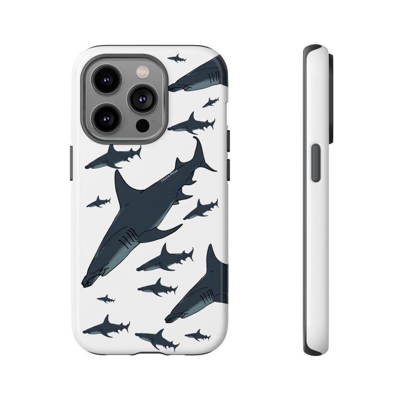 Shark Phone Case, Hammerhead Shark Phone Case, iPhone Case, Galaxy Case ...