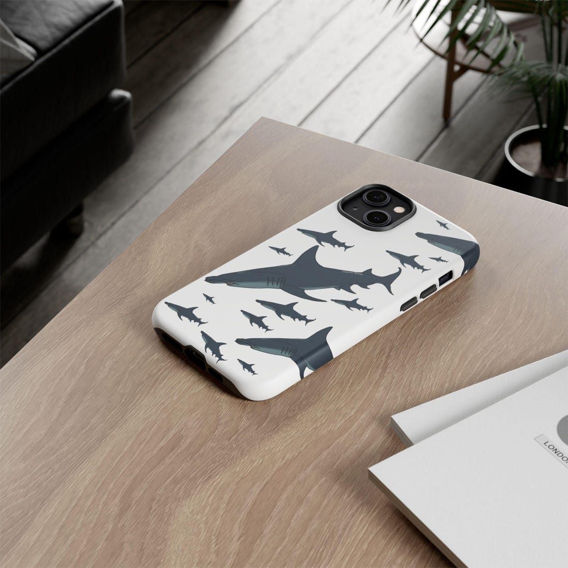 Shark Phone Case, Hammerhead Shark Phone Case, iPhone Case, Galaxy Case ...