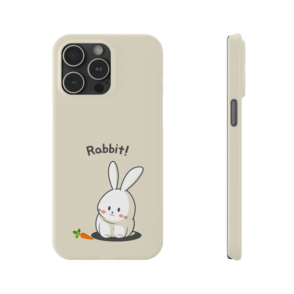 Rabbit Phone Case - Etsy