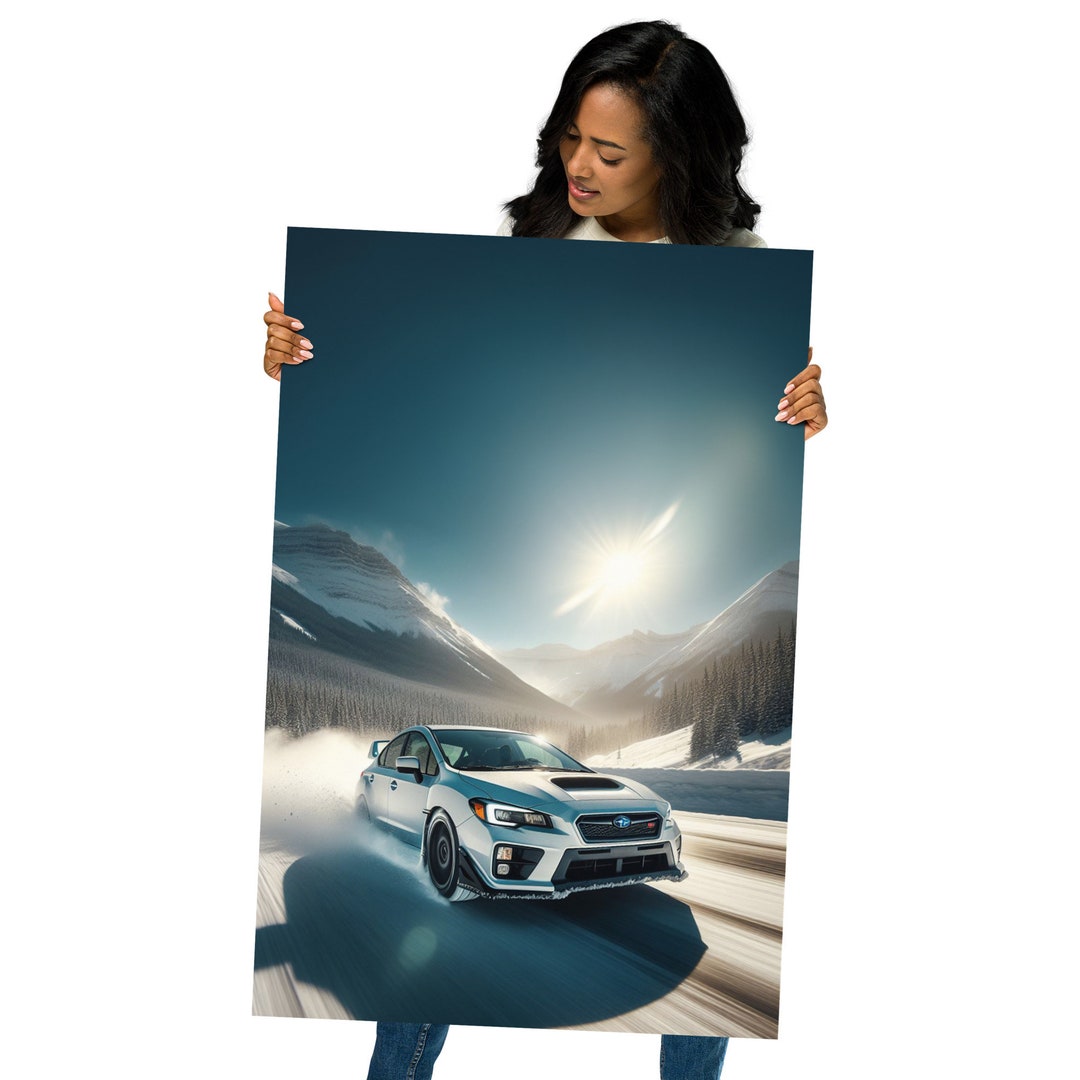 Rocky Mountain Subaru WRX Poster - Etsy