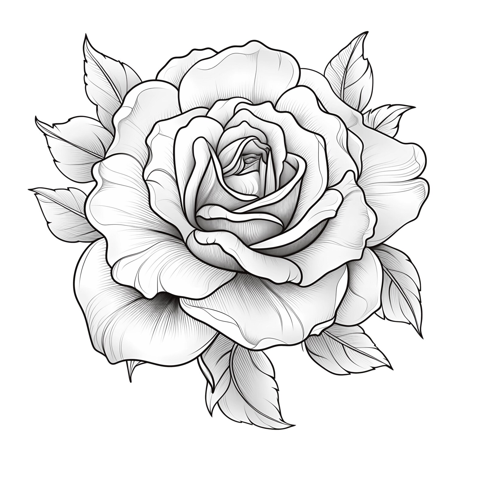 Procreate Rose Flower Stamps | 100+ Rose Flower Procreate Brushes ...