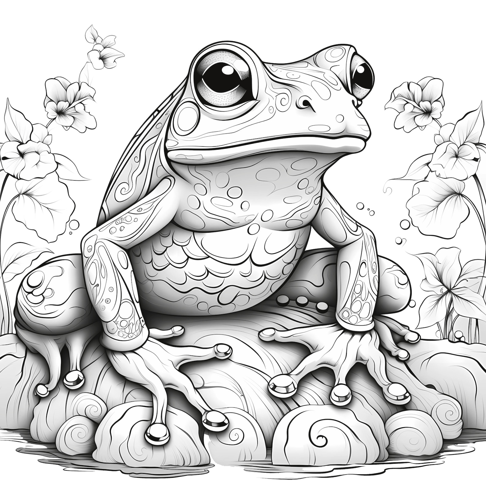 Procreate Animals Stamps 100 Cute Frog Procreate Brushes Frog Animals ...
