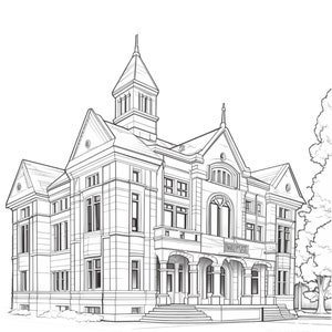 Procreate Buildings Stamps | 100+ Different Style Buildings Procreate ...