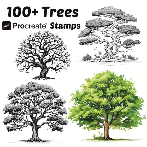 Procreate Brushes - Etsy