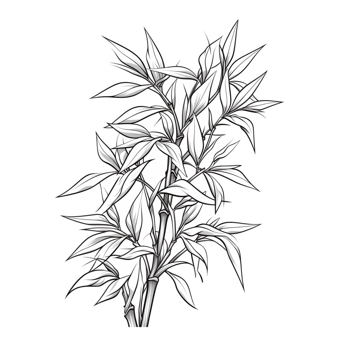 Procreate Bamboo Plant Stamps | 100+ Bamboo Plants Procreate Brushes ...