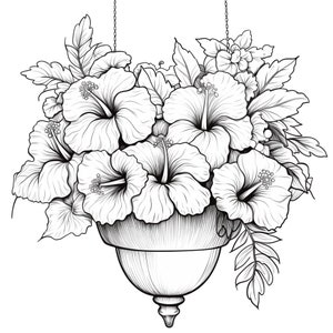 Procreate Hibiscus Flower Stamps | 100+ Hibiscus Flower Procreate ...