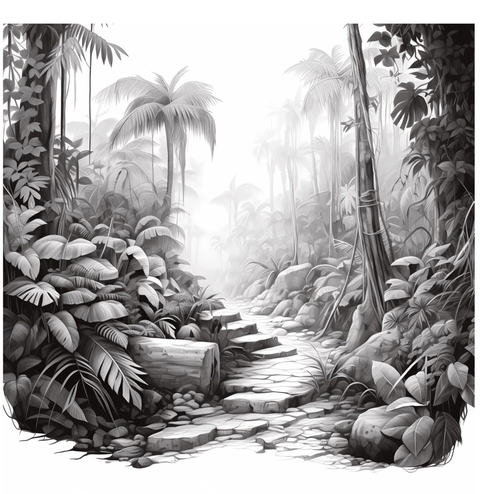 Procreate Forest Stamps | 100+ Beautiful Forest Procreate Brushes ...