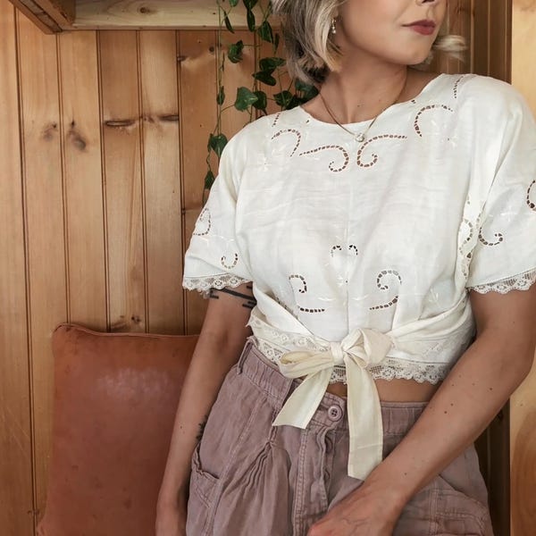 Repurposed Blouse - Etsy