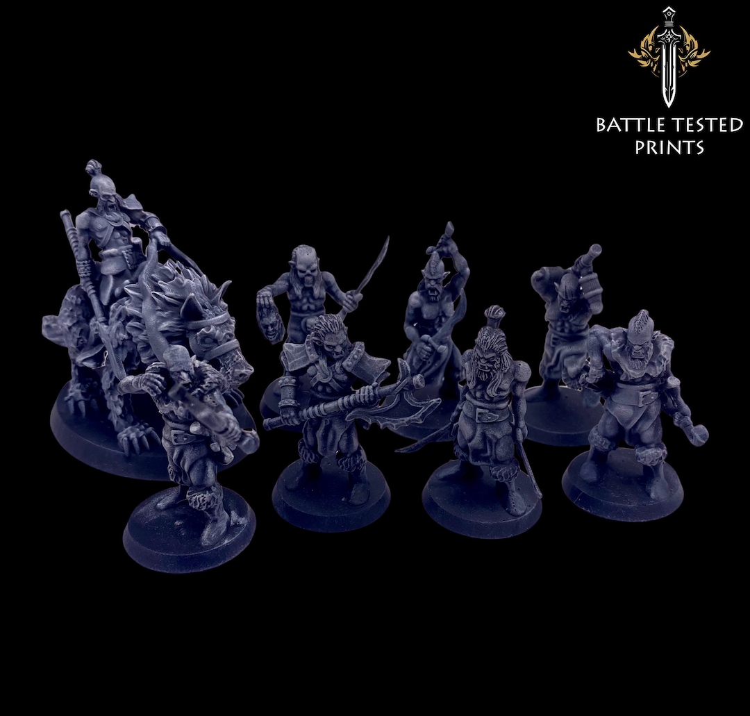 Orc Horde Miniatures Dungeons and Dragons - Etsy