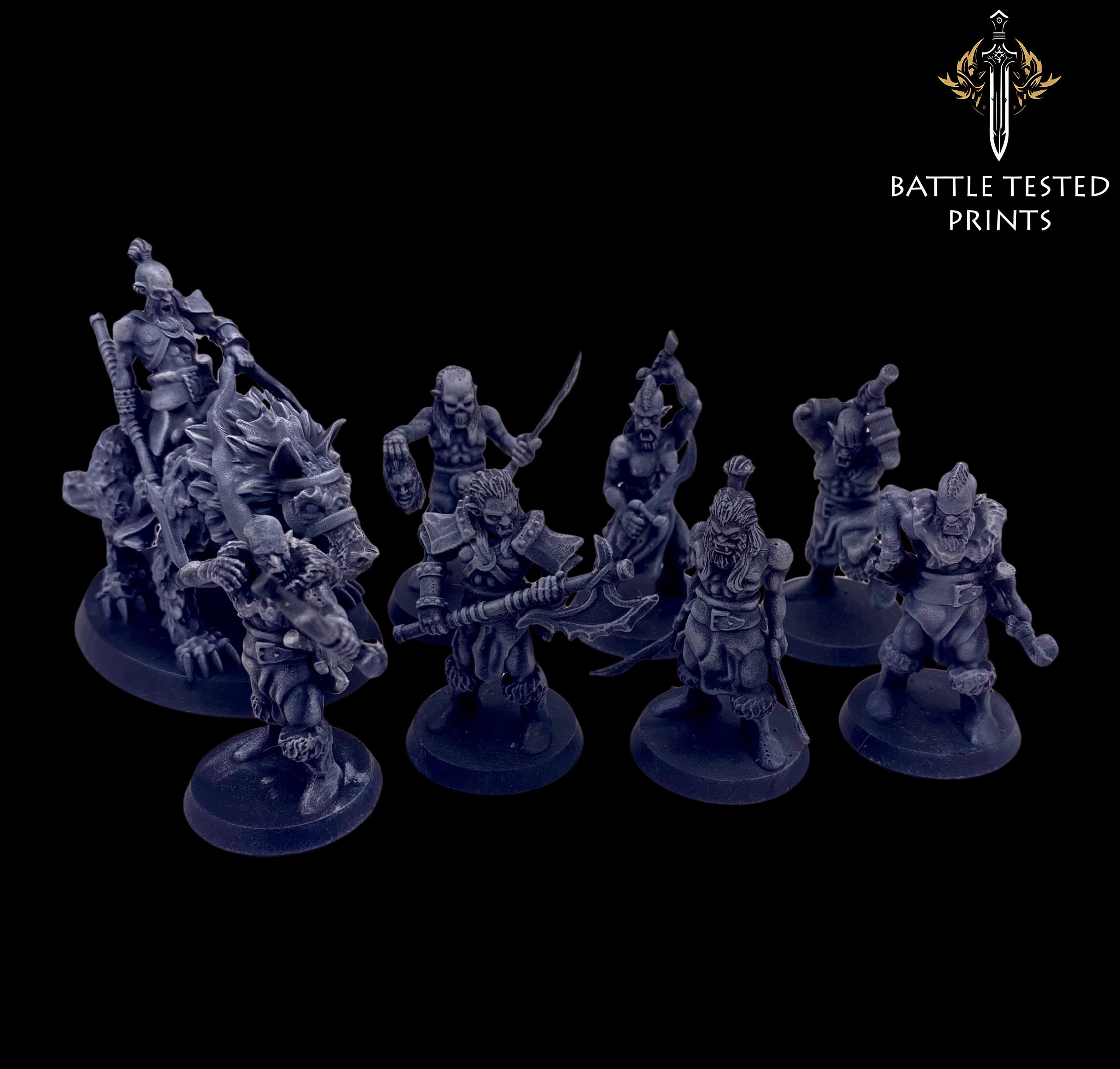 Orc Horde Miniatures Dungeons and Dragons - Etsy