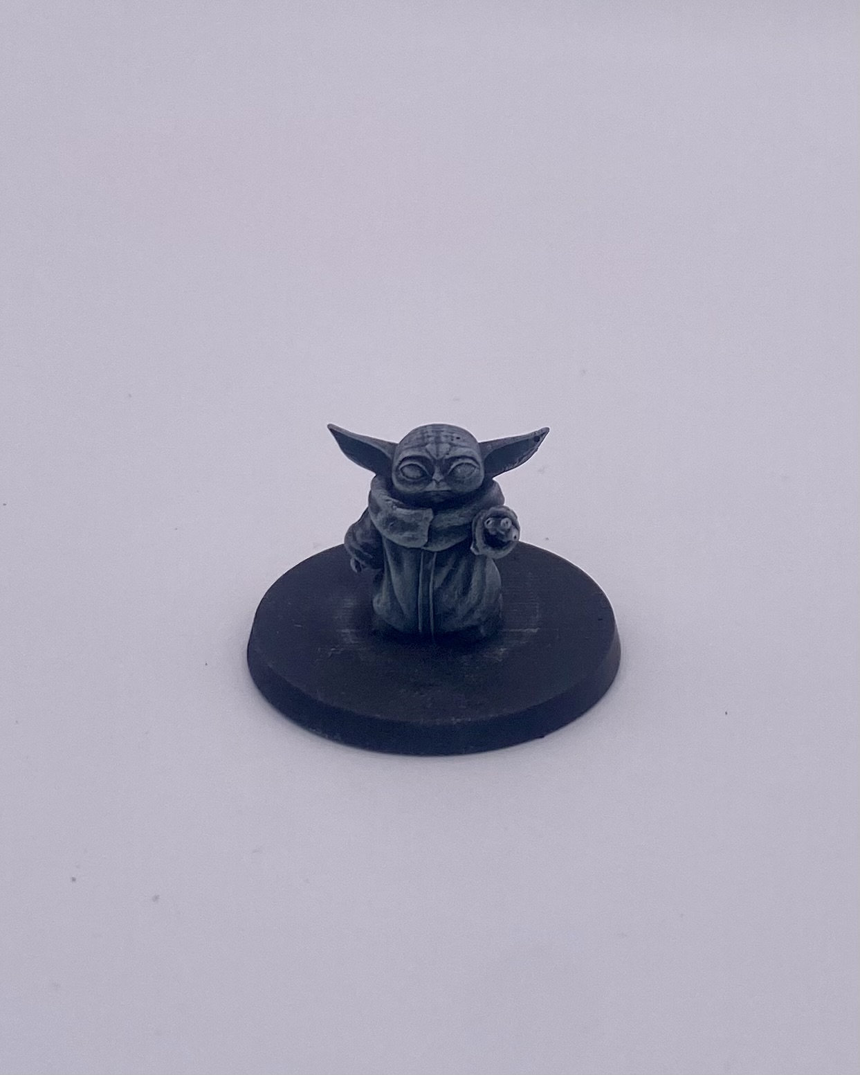 Grogu baby Yoda Mandalorian Miniature - Etsy