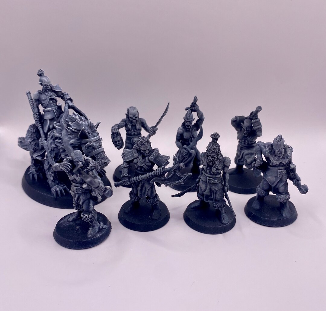 Orc Horde Miniatures Dungeons and Dragons - Etsy