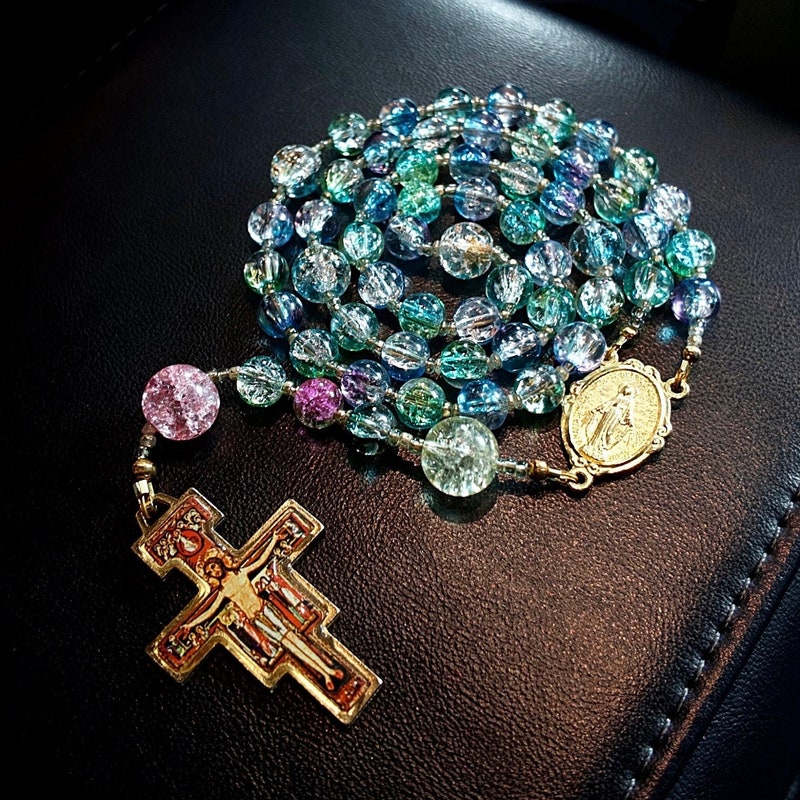 Antique Rosary - Etsy