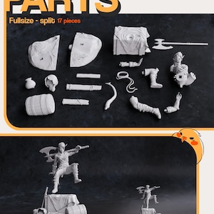 Garage Kit Karlach by Nomnom Figures - Etsy