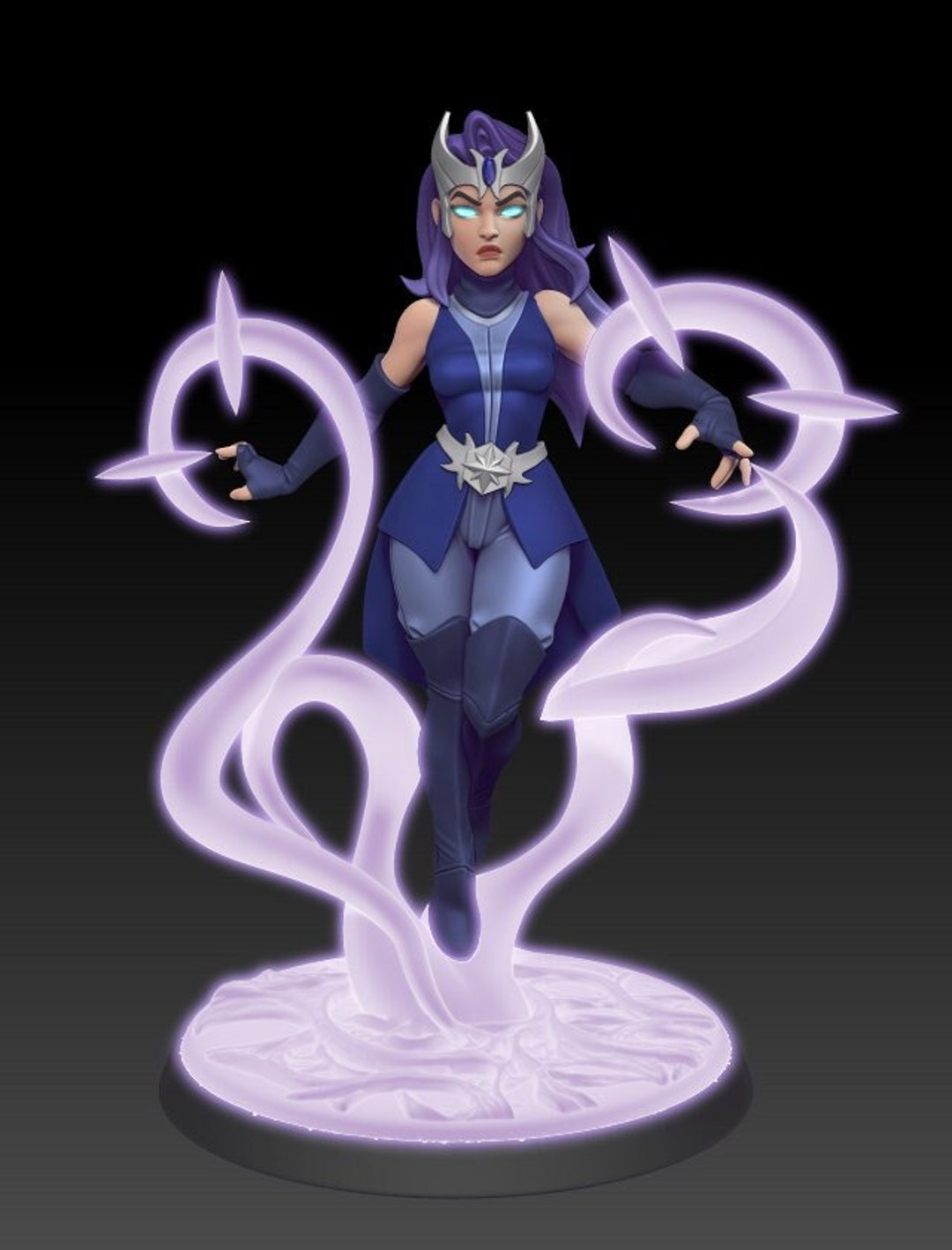 Dnd Miniature 32mm Azure Weave by Twin Goddess Miniatures - Etsy