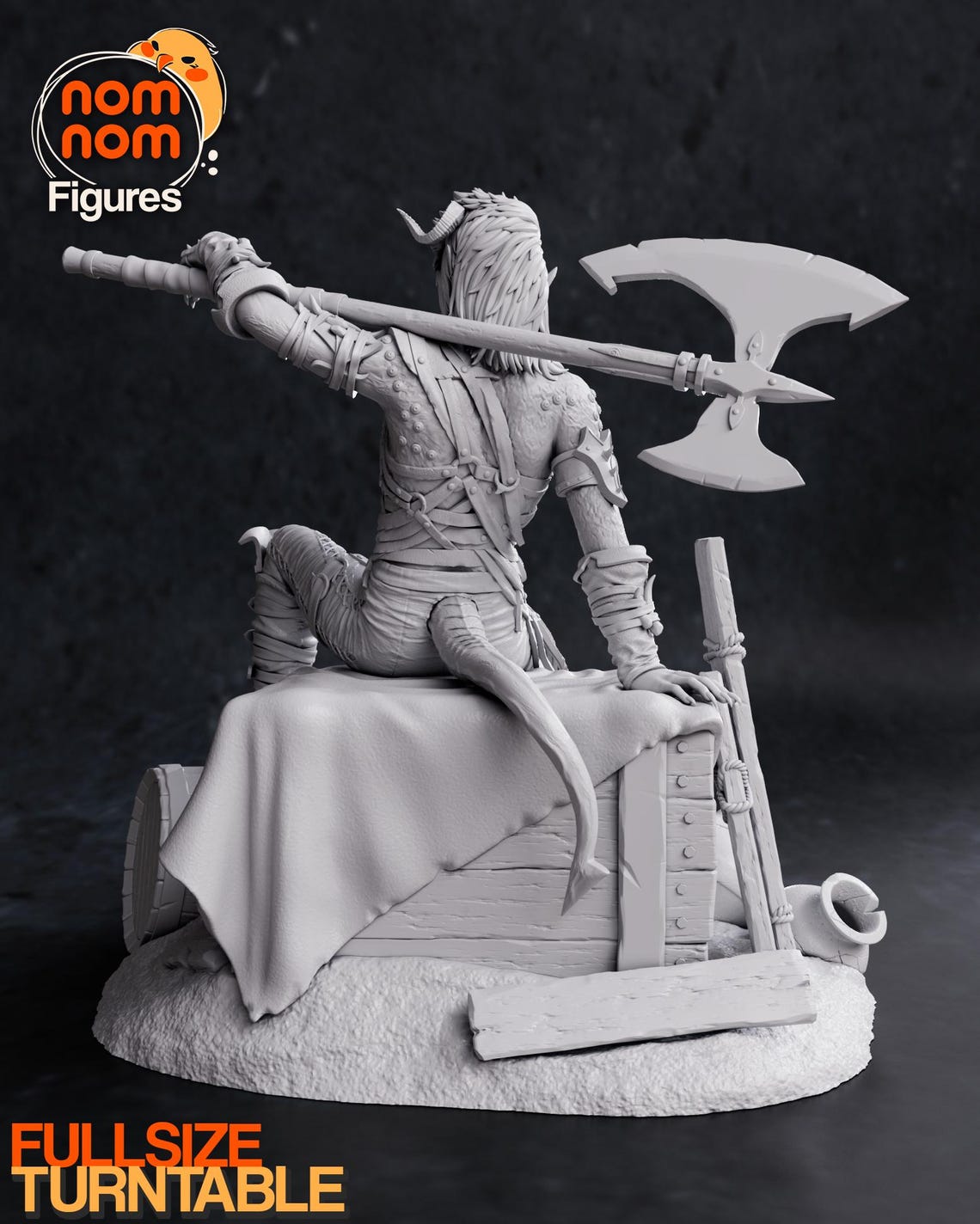 Garage Kit Karlach by Nomnom Figures - Etsy