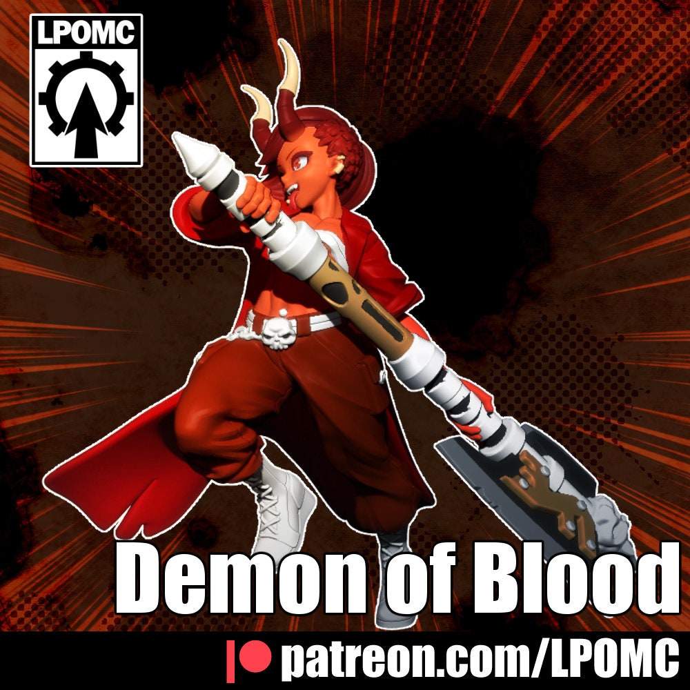Dnd Miniature 32mm Chaos Waifus by LPOMC - Etsy