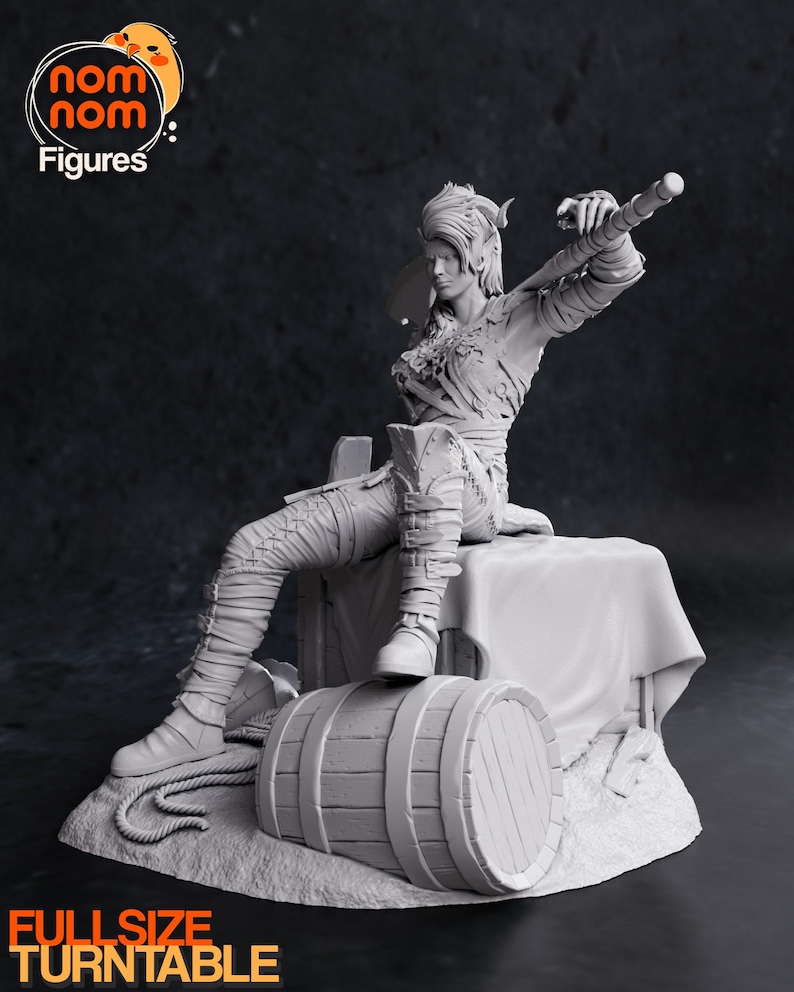 Garage Kit Karlach by Nomnom Figures - Etsy