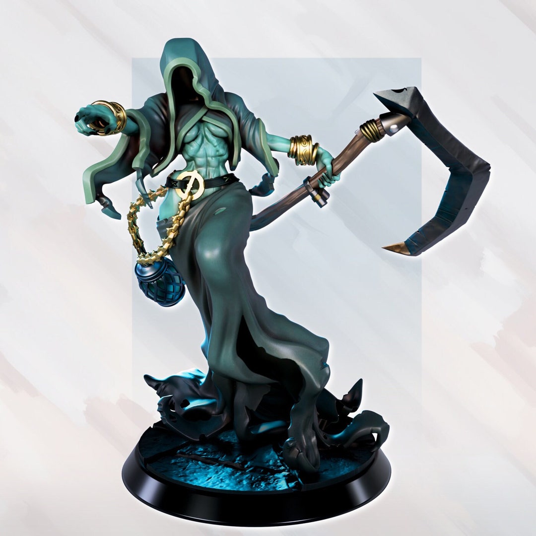 Dnd Miniature 32/75mm Wraith Nyxera by Gaz Minis - Etsy