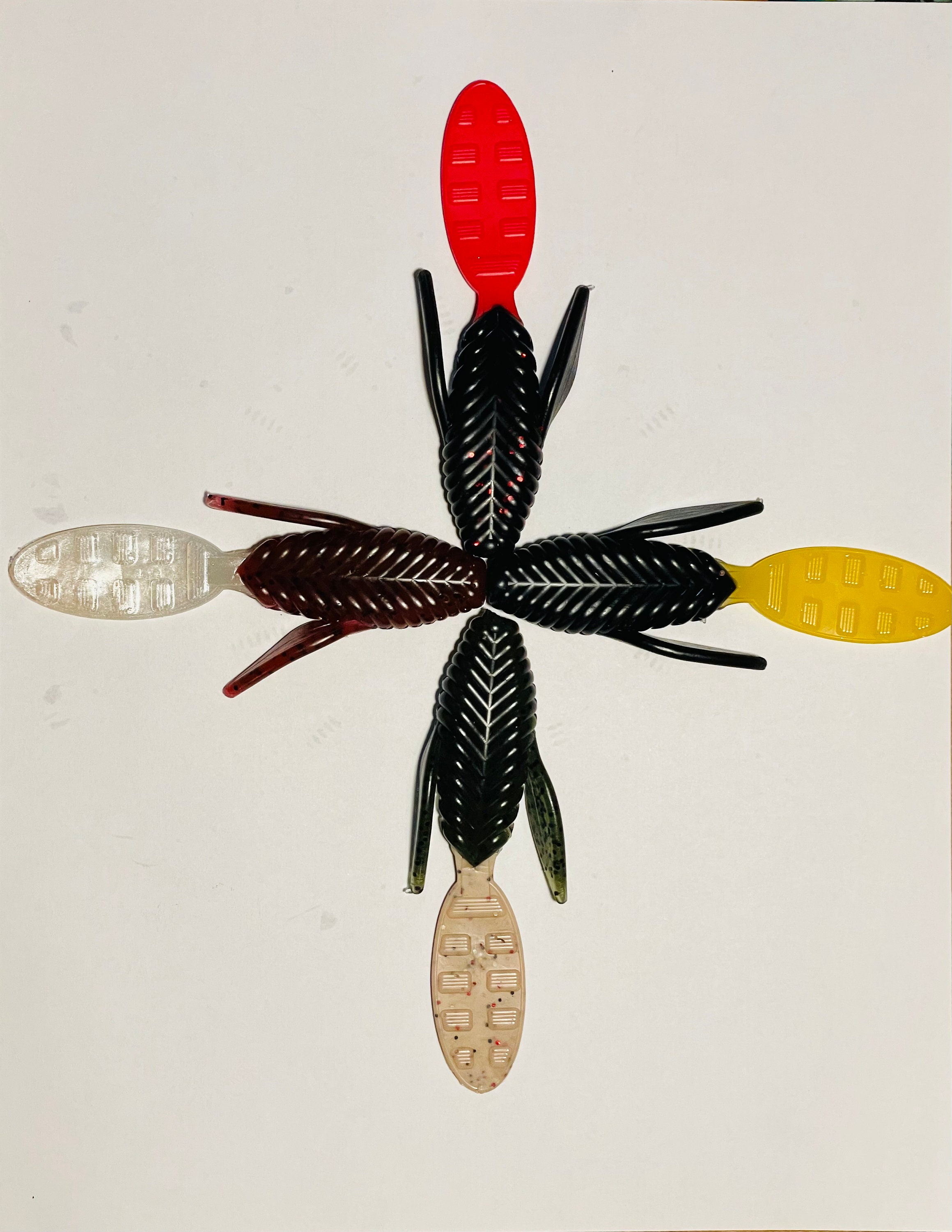 Beaver Tail Flipping Bugs 6 Pack - Etsy