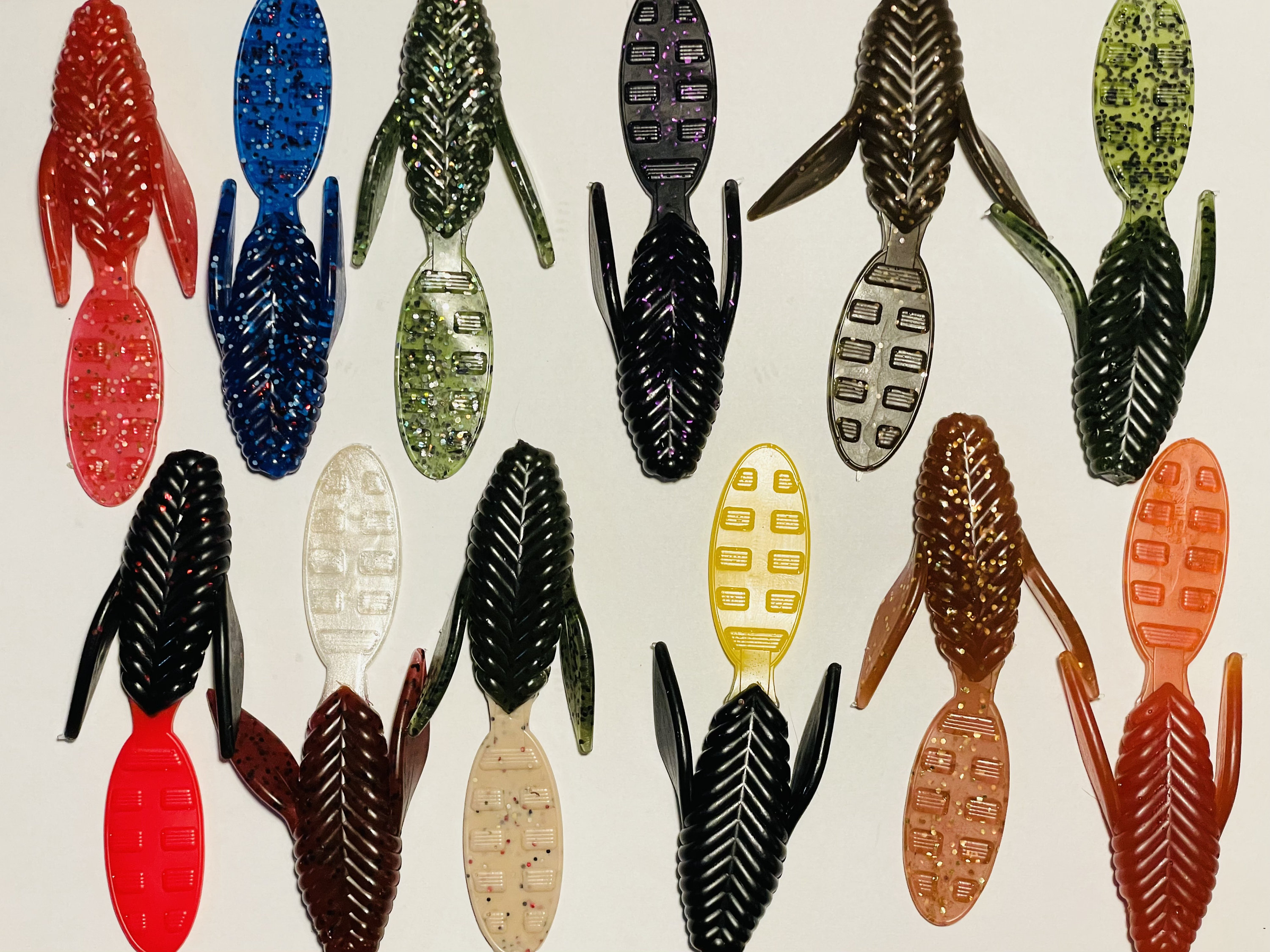 Beaver Tail Flipping Bugs 6 Pack - Etsy