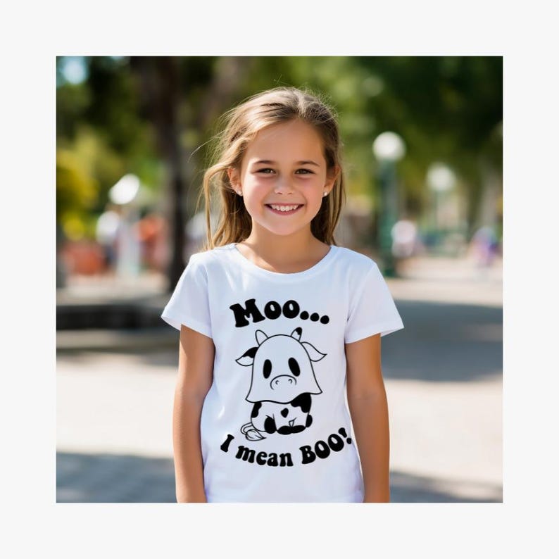 This Adorable moo I Mean Boo Design is Perfect for Halloween and Cow ...