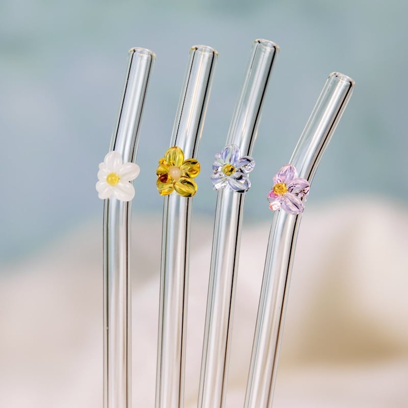 Straw Flowers - Etsy