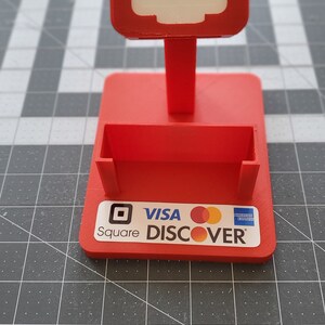 Square / Shopify Reader Stand With Business Card Holder - Etsy