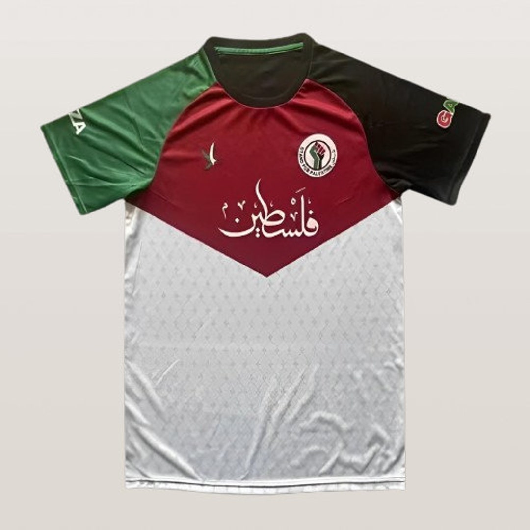 Palestine Football Shirt Unisex Adults and Kids Palestine Jersey ...