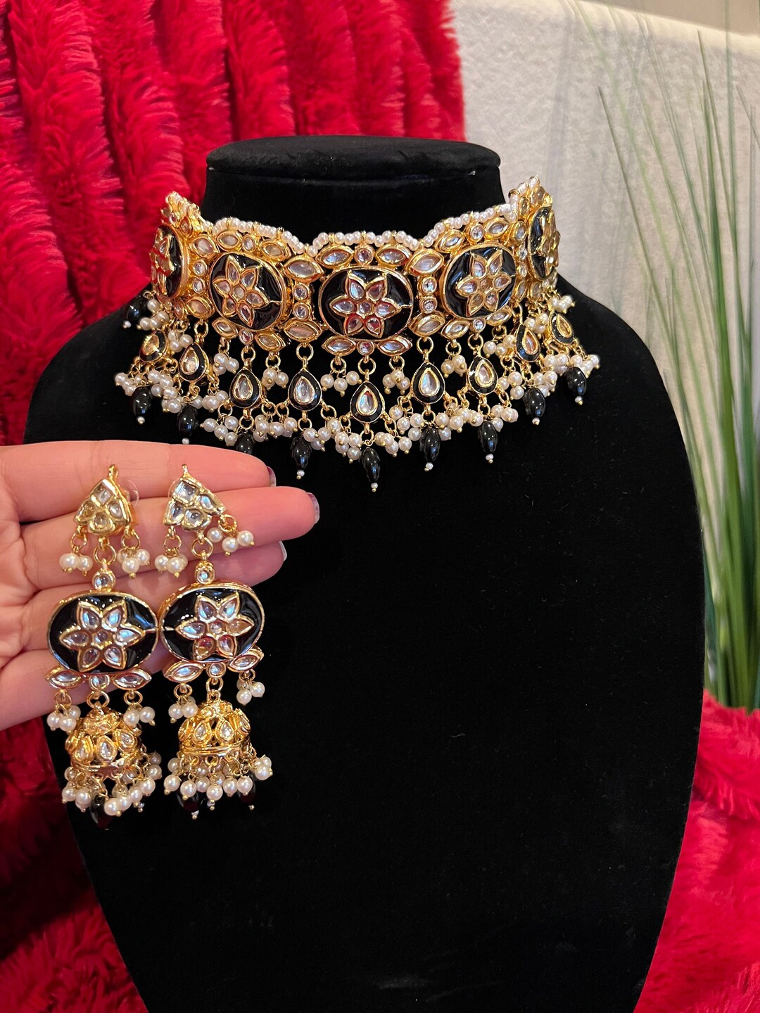 Designer Kundan Bridal Set | Kunda Set | Bridal Set | Indian Jewelry ...