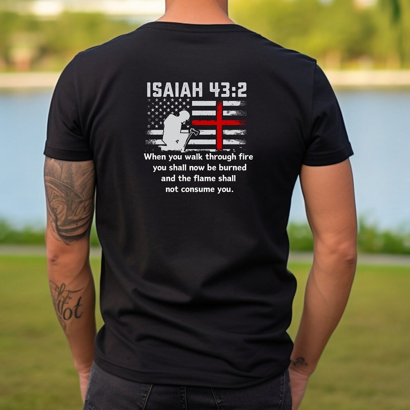 Firefighter T Shirt - Etsy