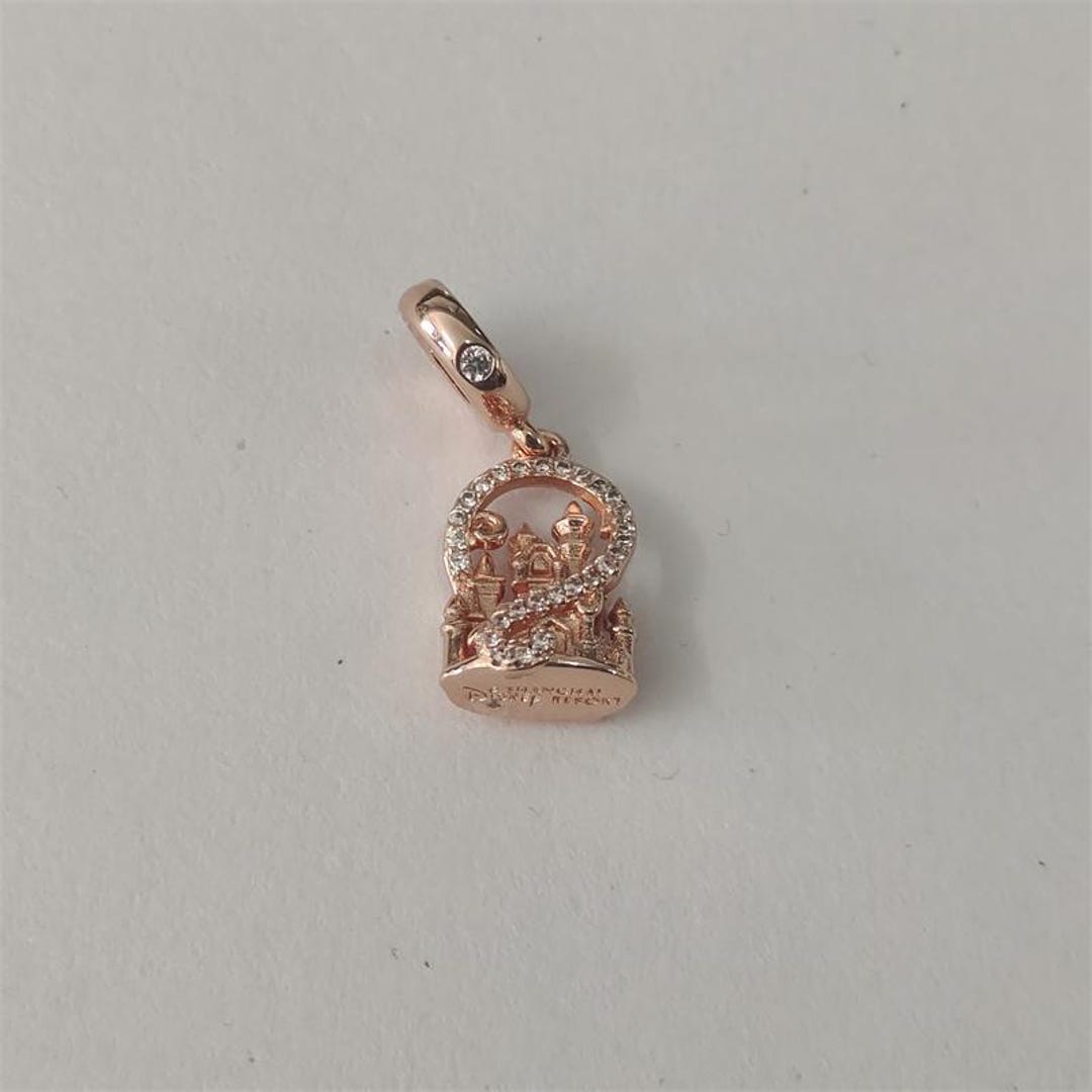 Pandora Rose Gold Shanghai Resort Castle Dangle Charm - Etsy