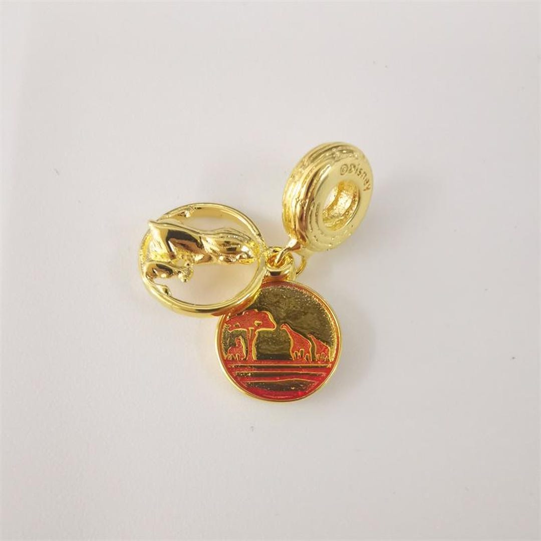 Pandora Simba and Mufasa Sunset Dangle Charm - Etsy
