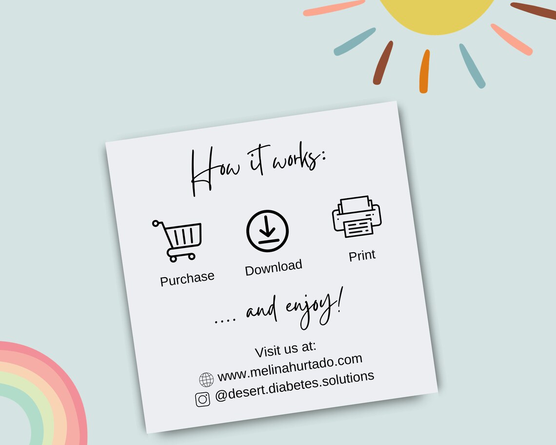 Diabetes Affirmation Cards for Teens With Type 1 Diabetes Digital ...