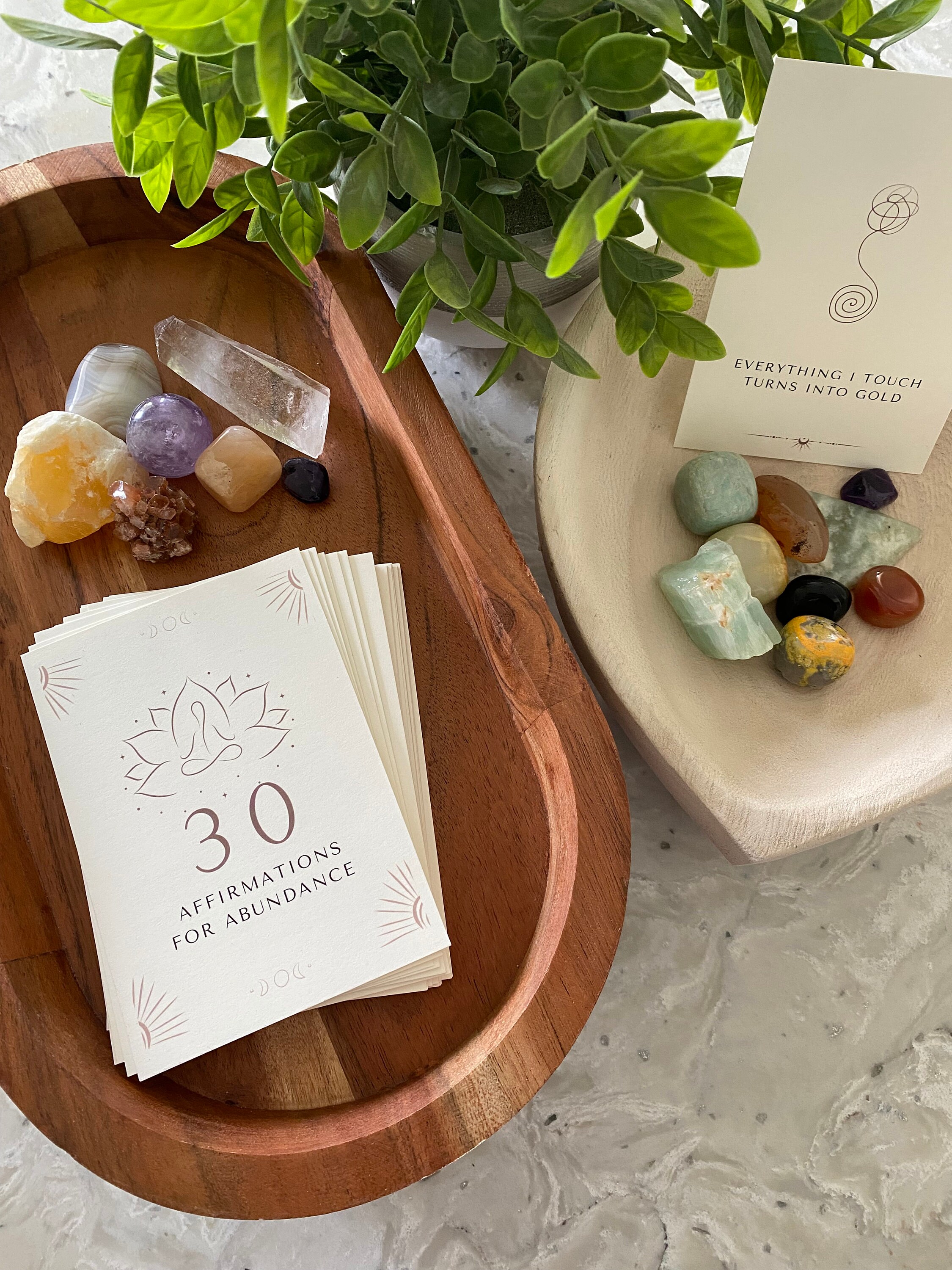 Abundance and Wealth Affirmation Cards, Financial Abundance, Positive ...