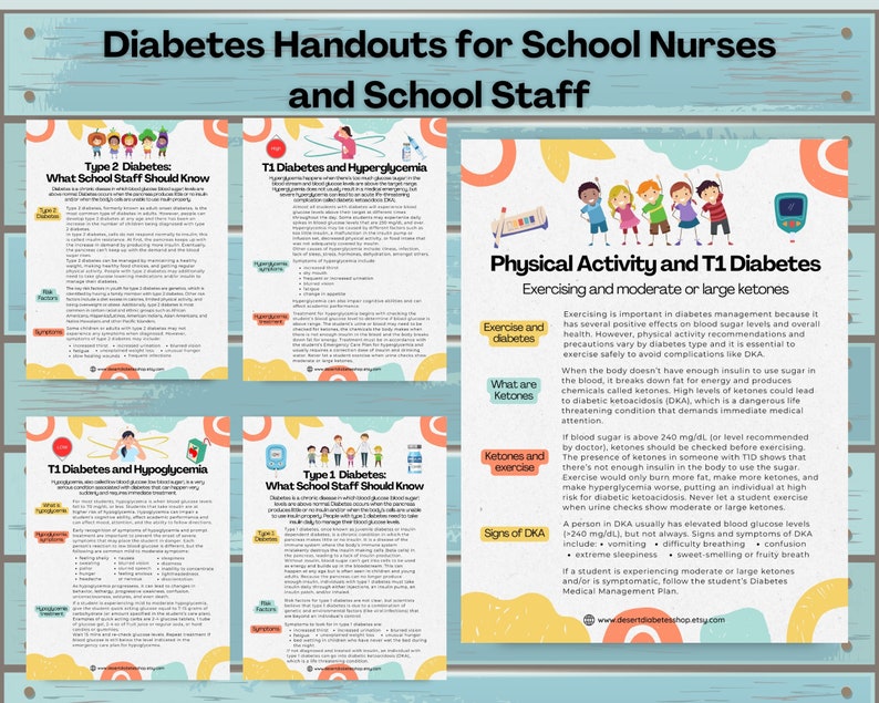 Diabetes School Staff Education, School Nurse, Type 1 Diabetes, Type 2 ...