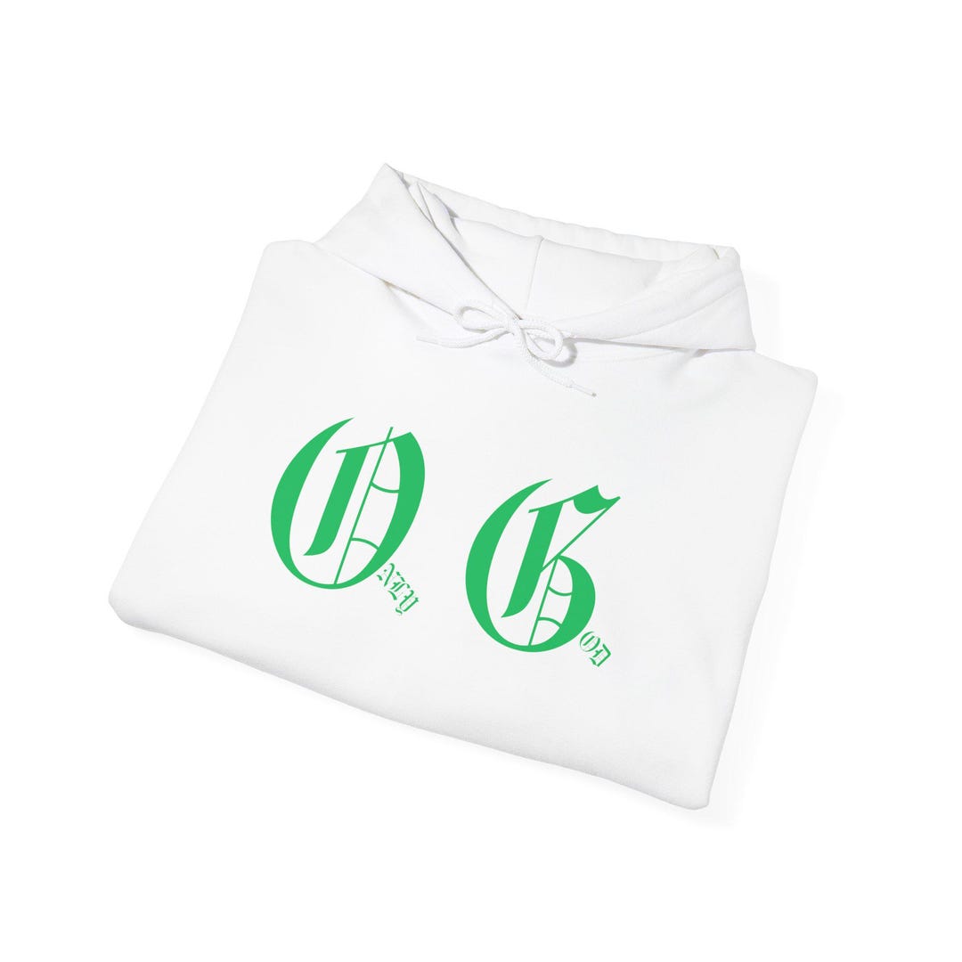 O.G. Amen Acronym - Motivational, Faith Based Christian Message Hoodie ...