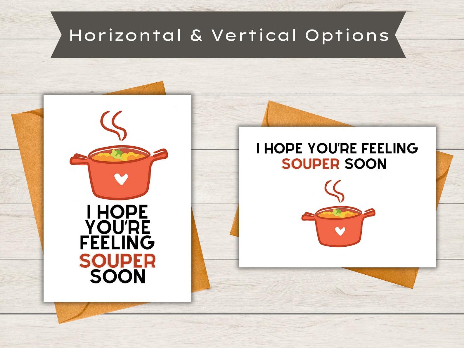 8ct Get Well Soon Card Assortment, Printable and Digital Blank Cards - Etsy