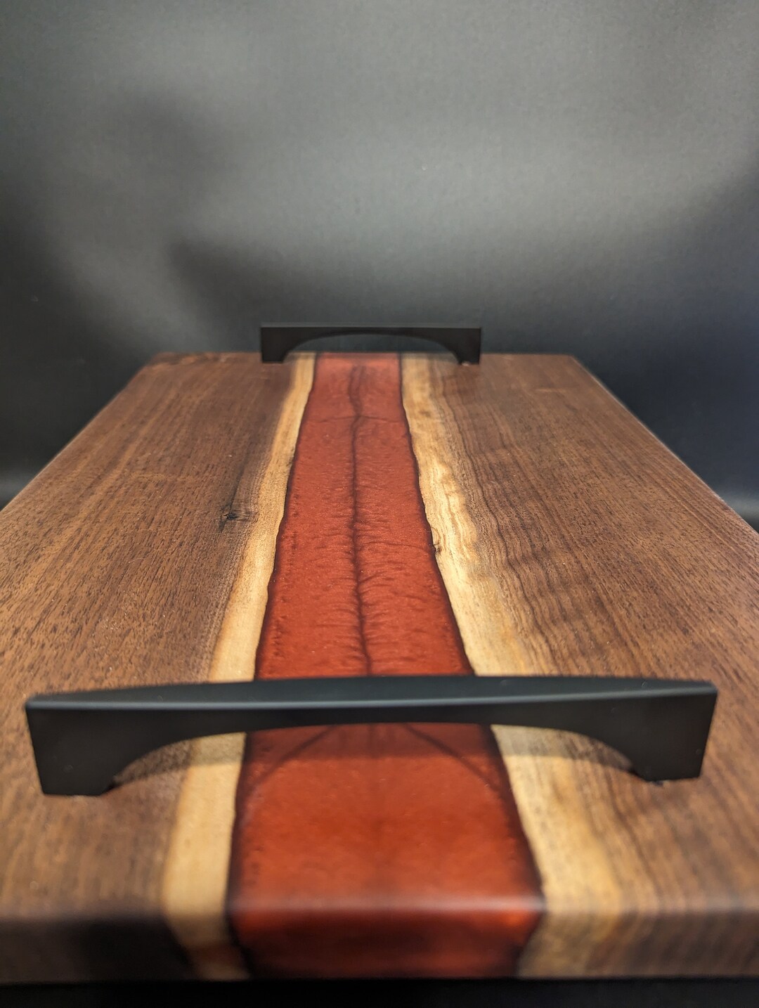 Beautiful Black Walnut Epoxy River Charcuterie Tray - Etsy