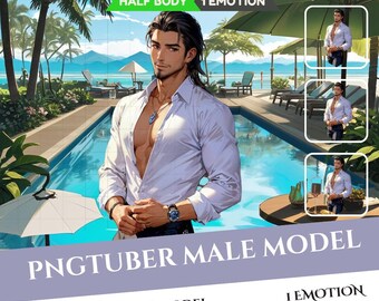 Pngtuber Viking Pngtuber Male Png Tuber Male Custom Png Tuber Vtuber ...