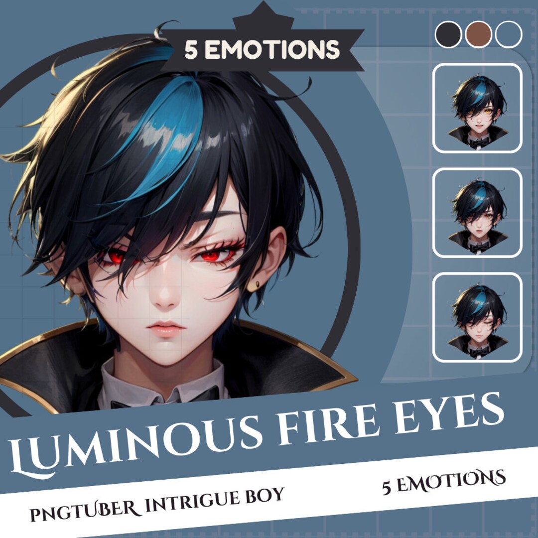 Iluminous Vtuber Model Boy Pngtuber Png Tuber Vtuber Premade Model ...