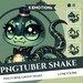 Snake Boy Pngtuber Model: Premade Vtuber Pet (instant Download) - Etsy