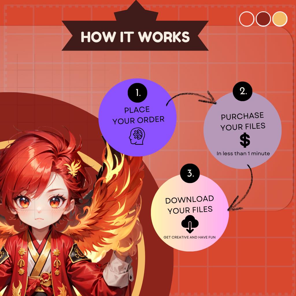 Pngtuber Model Pheonix Boy Pngtuber Pheonix Model Male Boy Vtuber Male ...